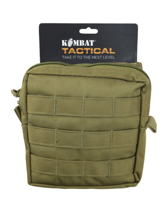 Medium MOLLE Utility Pouch - Coyote - KombatUK