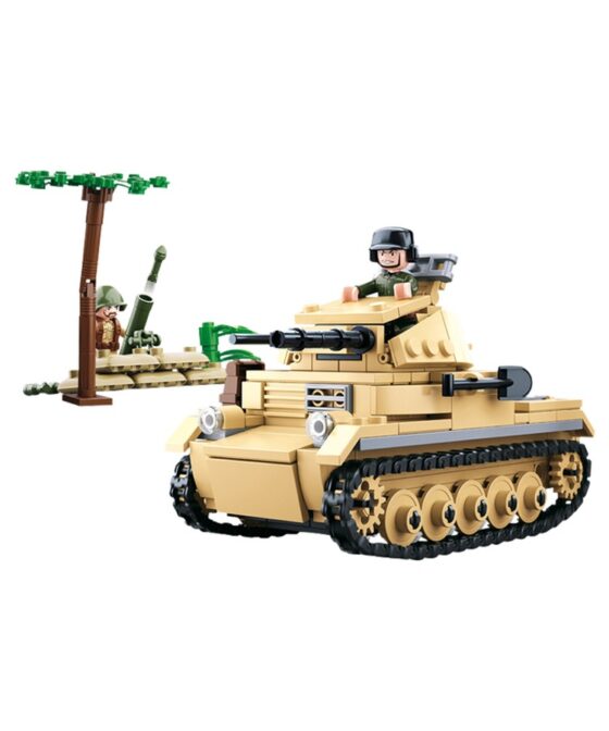 Sluban - B0691 (WWII Small German Tank) - KombatUK