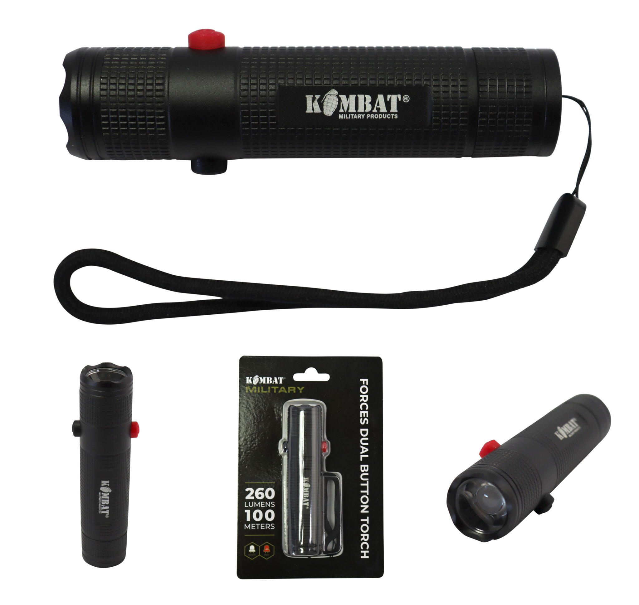 Forces Dual Button Torch - KombatUK
