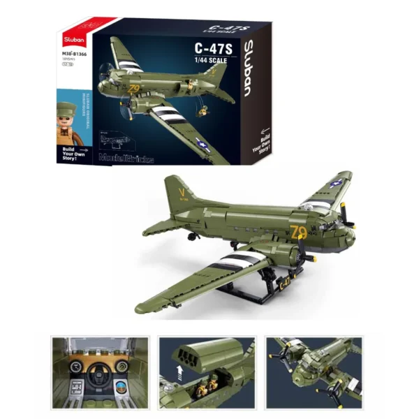 Sluban - B1366 ( Douglas C-47S Skytrain (Dakota) ) - KombatUK